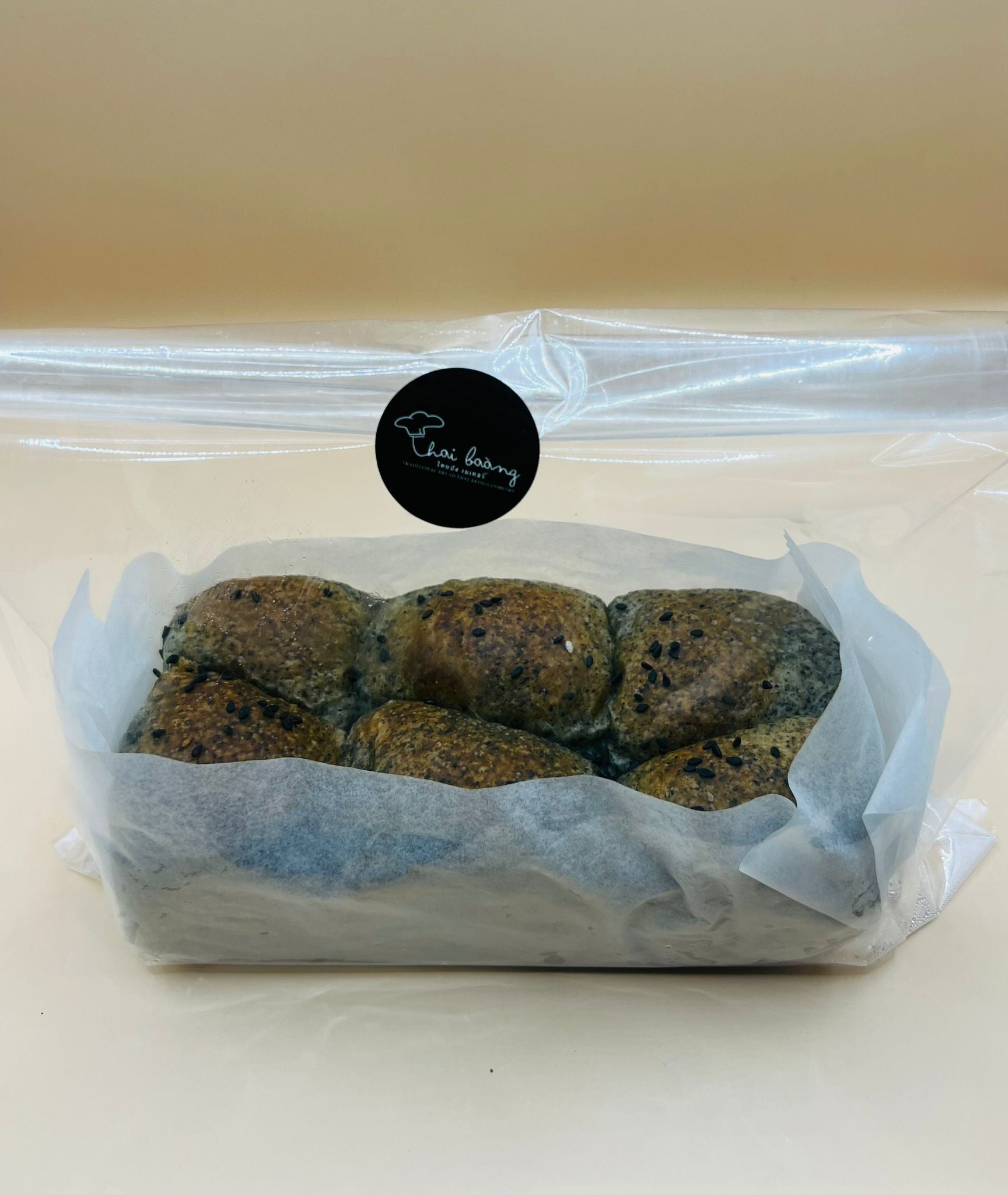 Mini Buns - Black Sesame Filling – Thai Baang